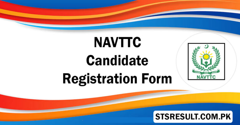 NAVTTC Candidate Registration Form 2024 Online Apply